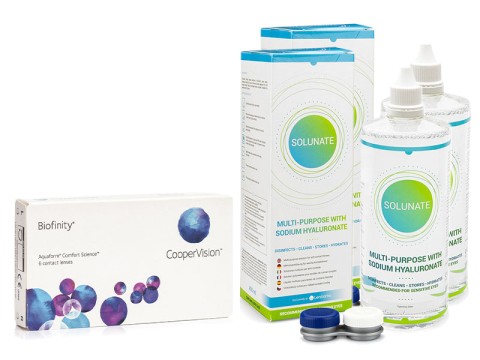 Biofinity CooperVision (6 linser) – Kontaktlinser | Lentiamo