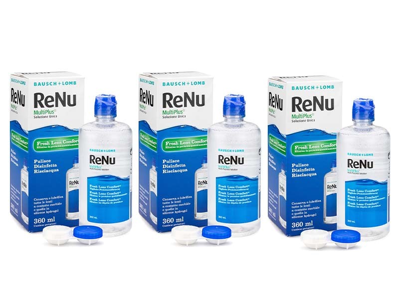 ReNu MultiPlus 3 x 360 ml med etuier | Lentiamo